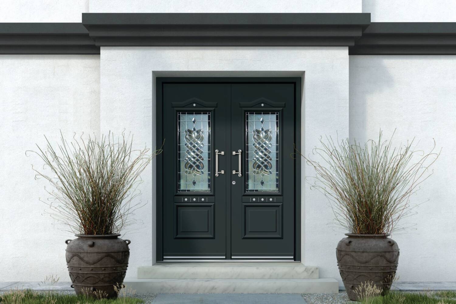S-500 Aluminium Entrance Doors : Spitfire Doors UK