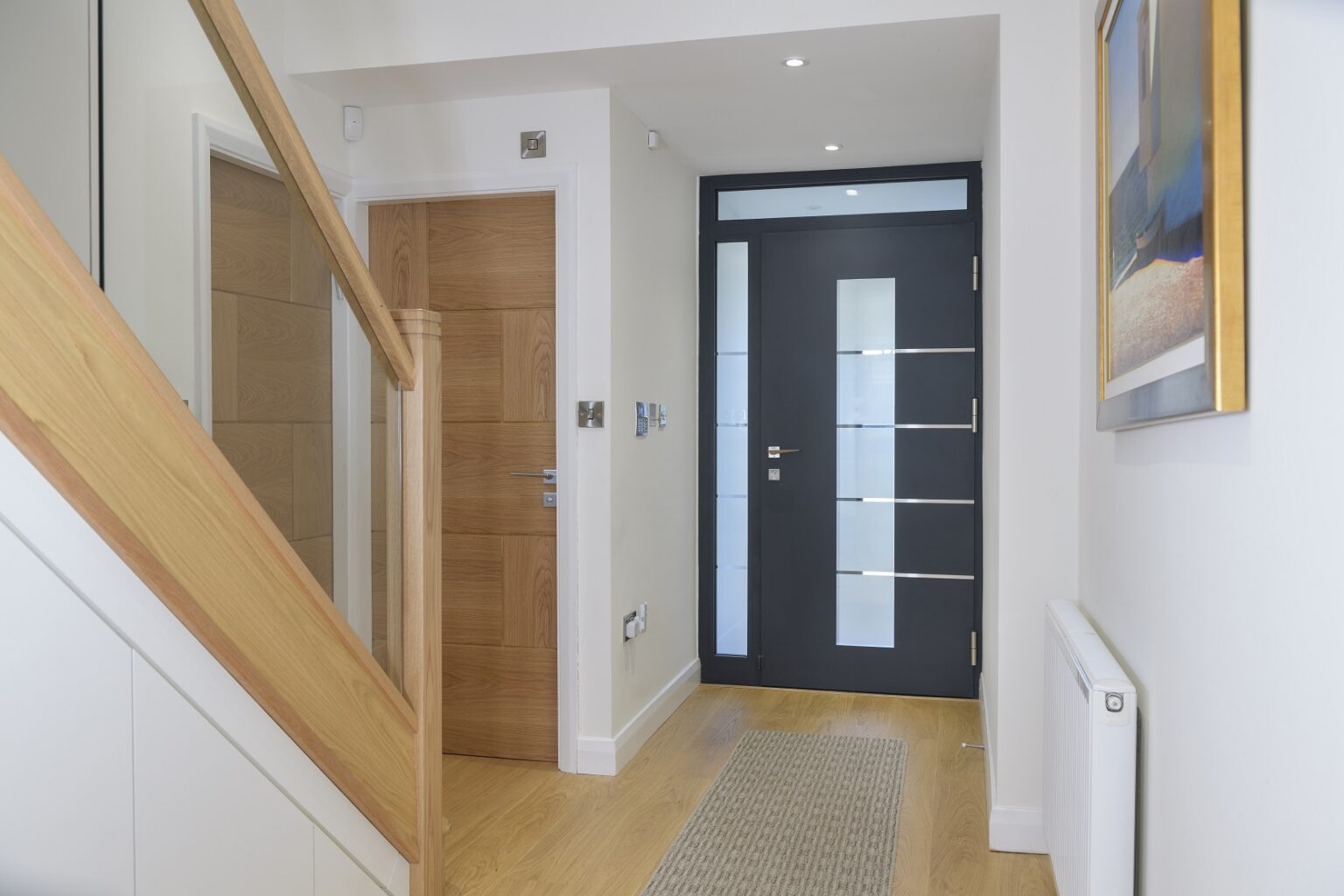 Contemporary Series Aluminium Entrance Doors : Spitfire Doors UK