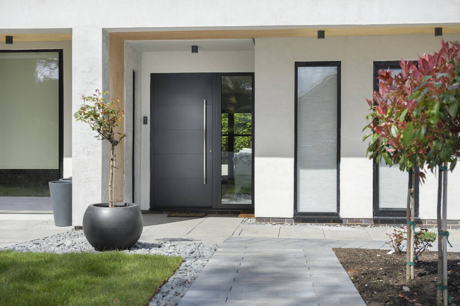 S-200 Aluminium Entrance Doors : Spitfire Doors UK